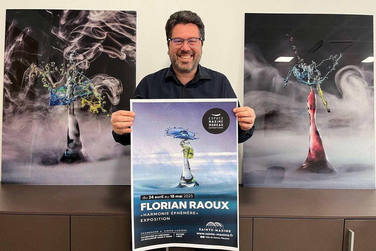 Florian Raoux: une expo photos au goutte-à-goutte à Sainte-Maxime