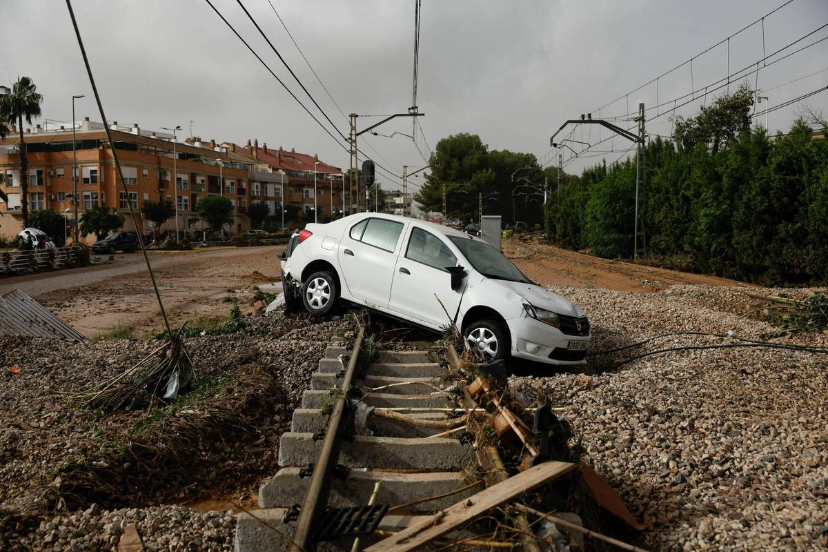 Inondations en Espagne: il a davantage plu dans la région de Valence en ...