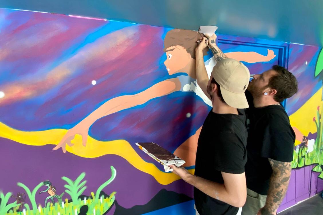 A Draguignan, des élèves réalisent une fresque pour améliorer l'estime ...