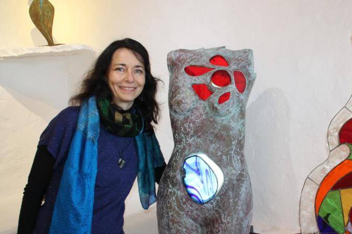 La femme sublimée par Fabienne Roz à Saint-Paul-de-Vence