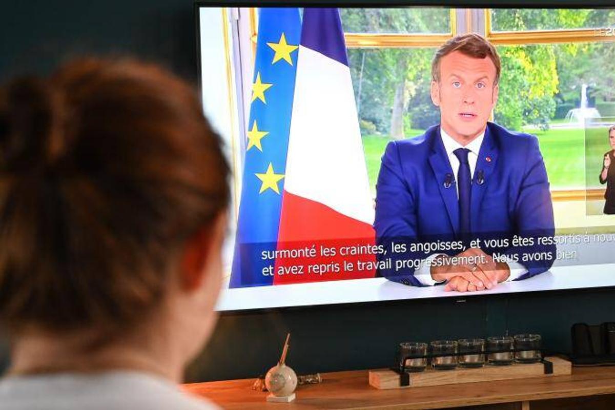 23,6 millions de Français ont regardé l'allocution présidentielle