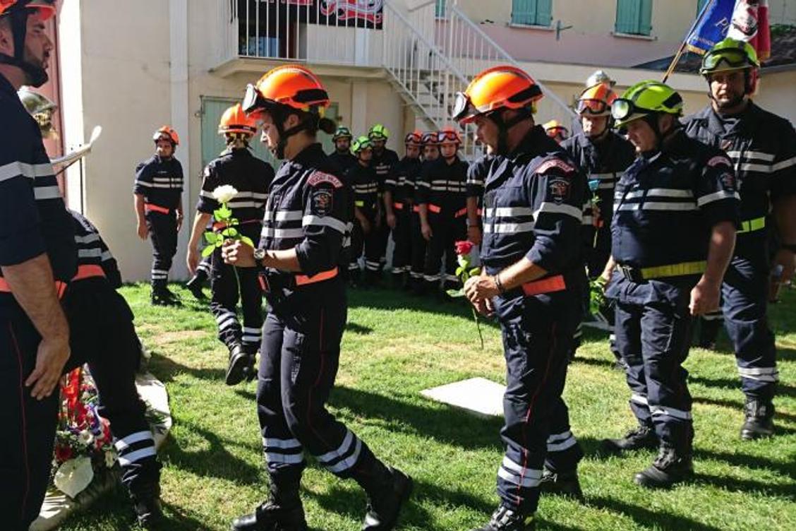 Les sapeurs-pompiers rendent hommage à trois de leurs disparus