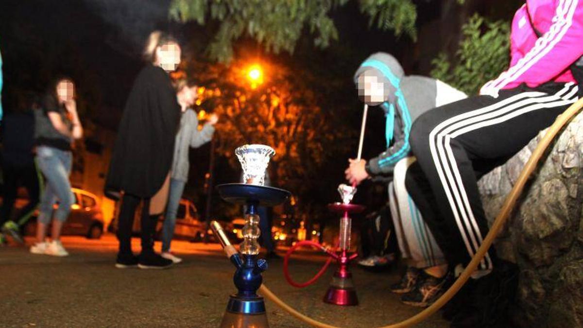 fumer chicha equivalent cigarette