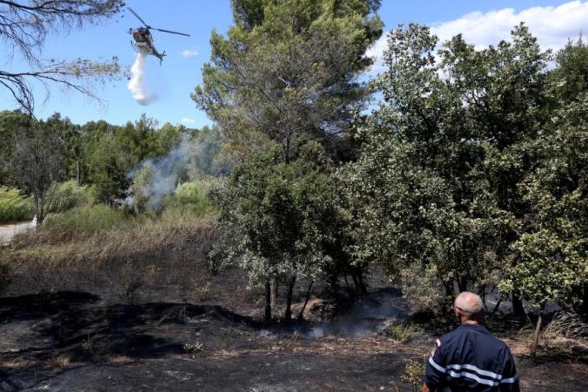 Nouveau départ de feu à Fréjus, après un début d'incendie ce lundi