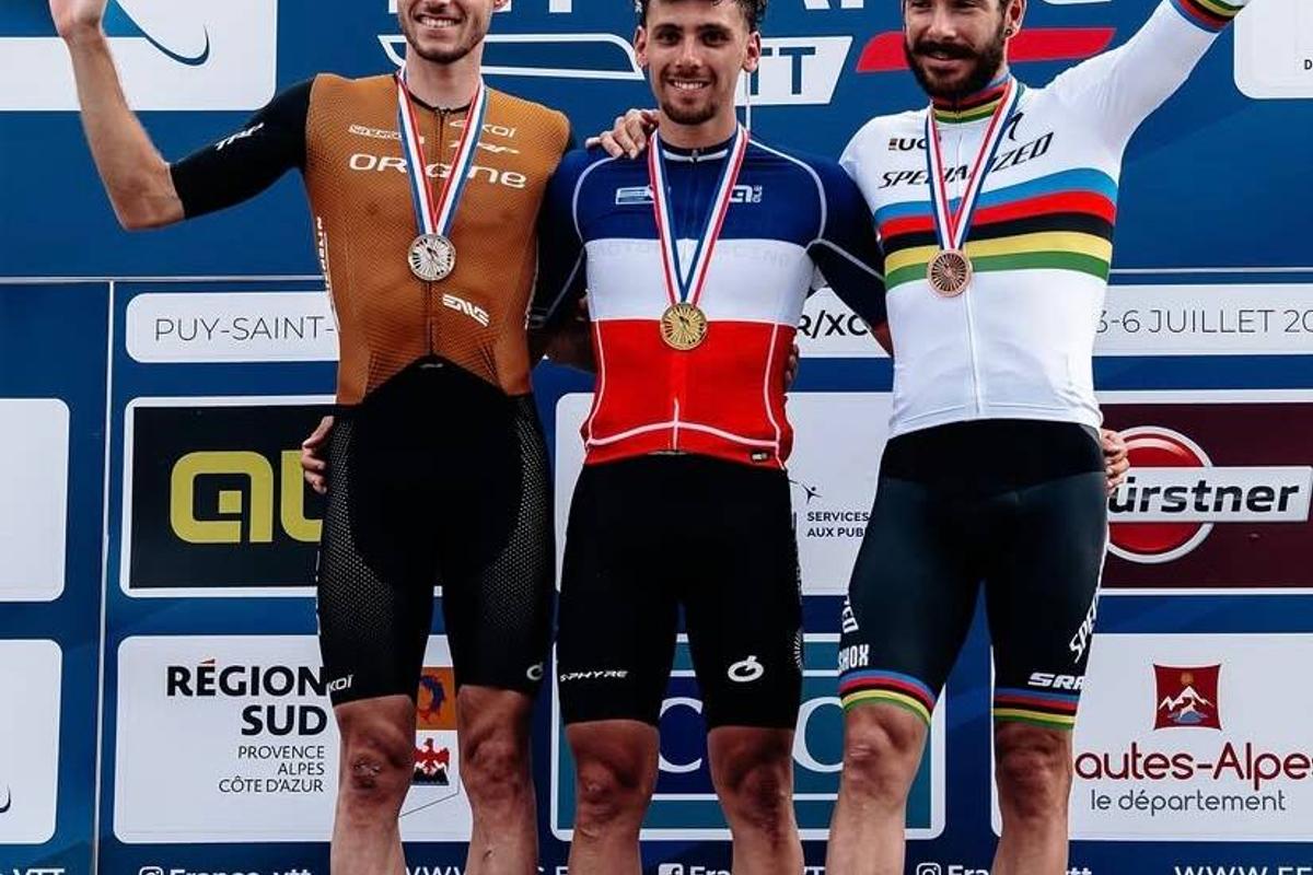 L’Azuréen Luca Martin sacré champion de France de VTT cross-country
