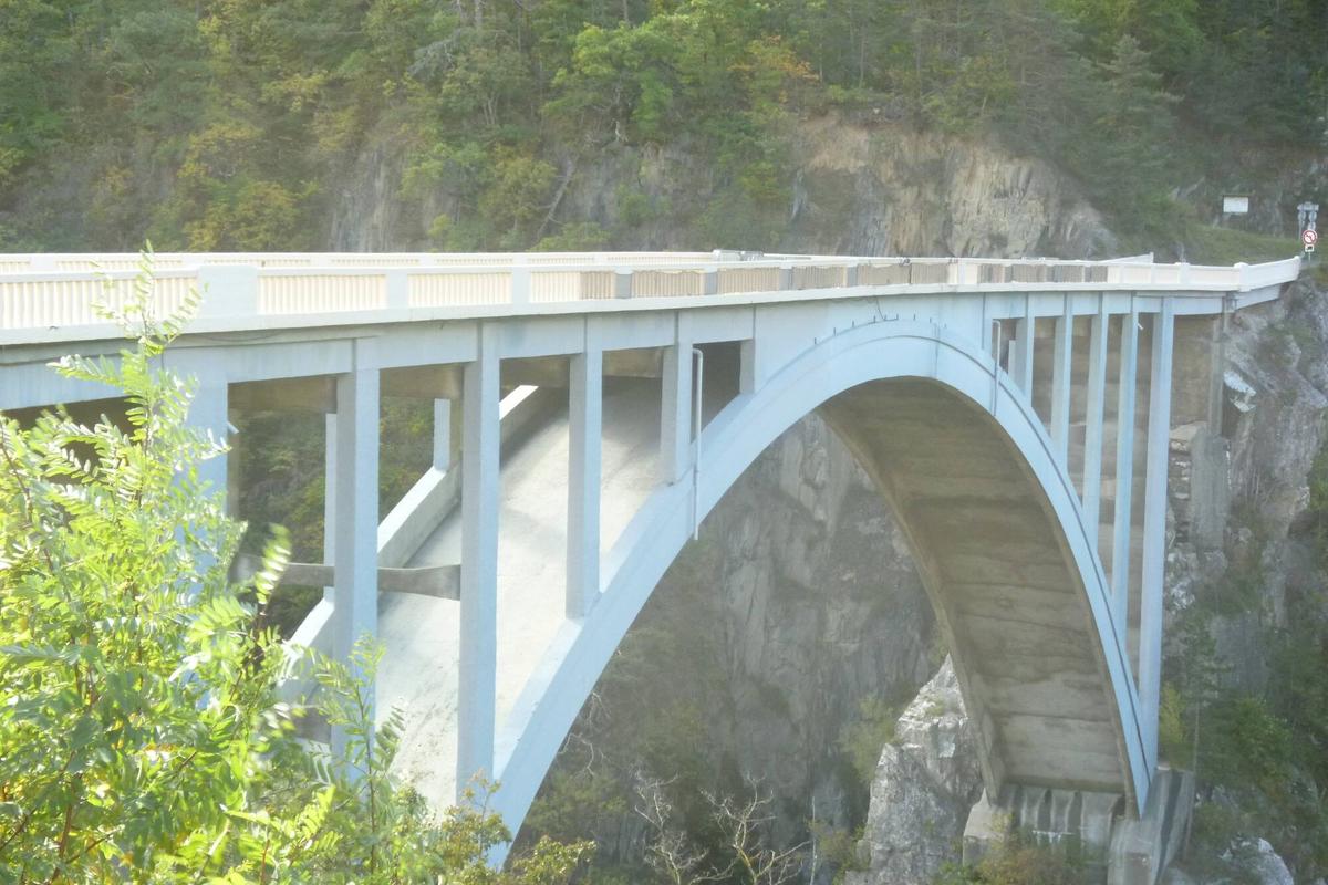 Elle se jette d'un pont de plus de 100 mètres de haut pour se suicider ...