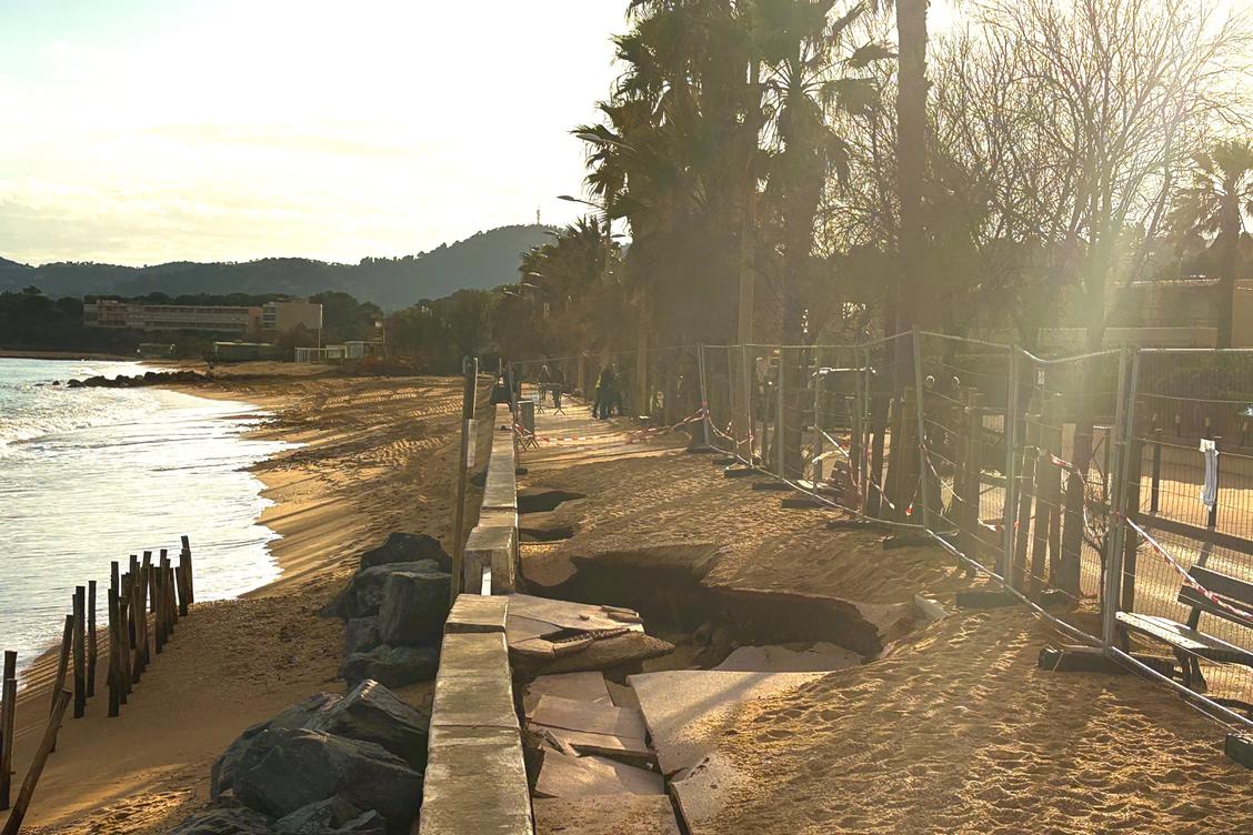 Après l’inondation de Cavalière, les tempêtes d’hiver ont fait de ...